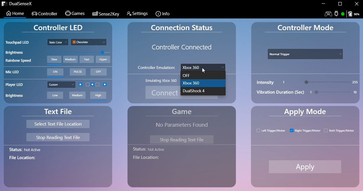 DualSenseX Download (DS5 Windows)