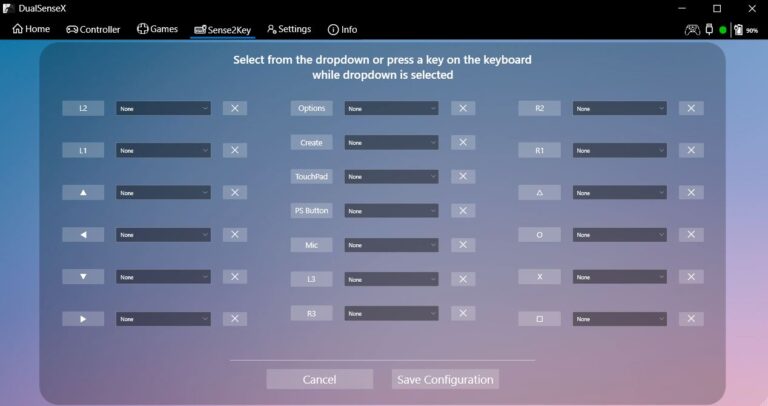DualSenseX DS5 Windows - Tool to use PS5 Controller on PC
